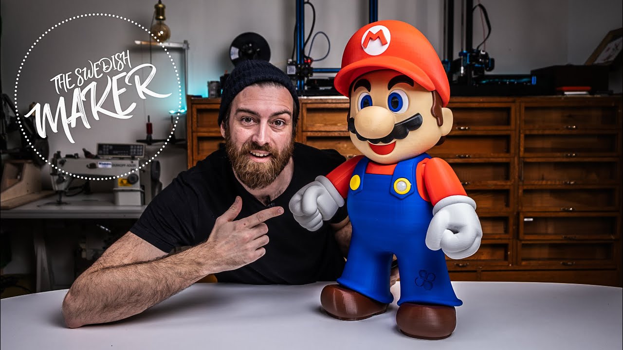 Fan Friday: een pratende Mario uit de 3D-printer