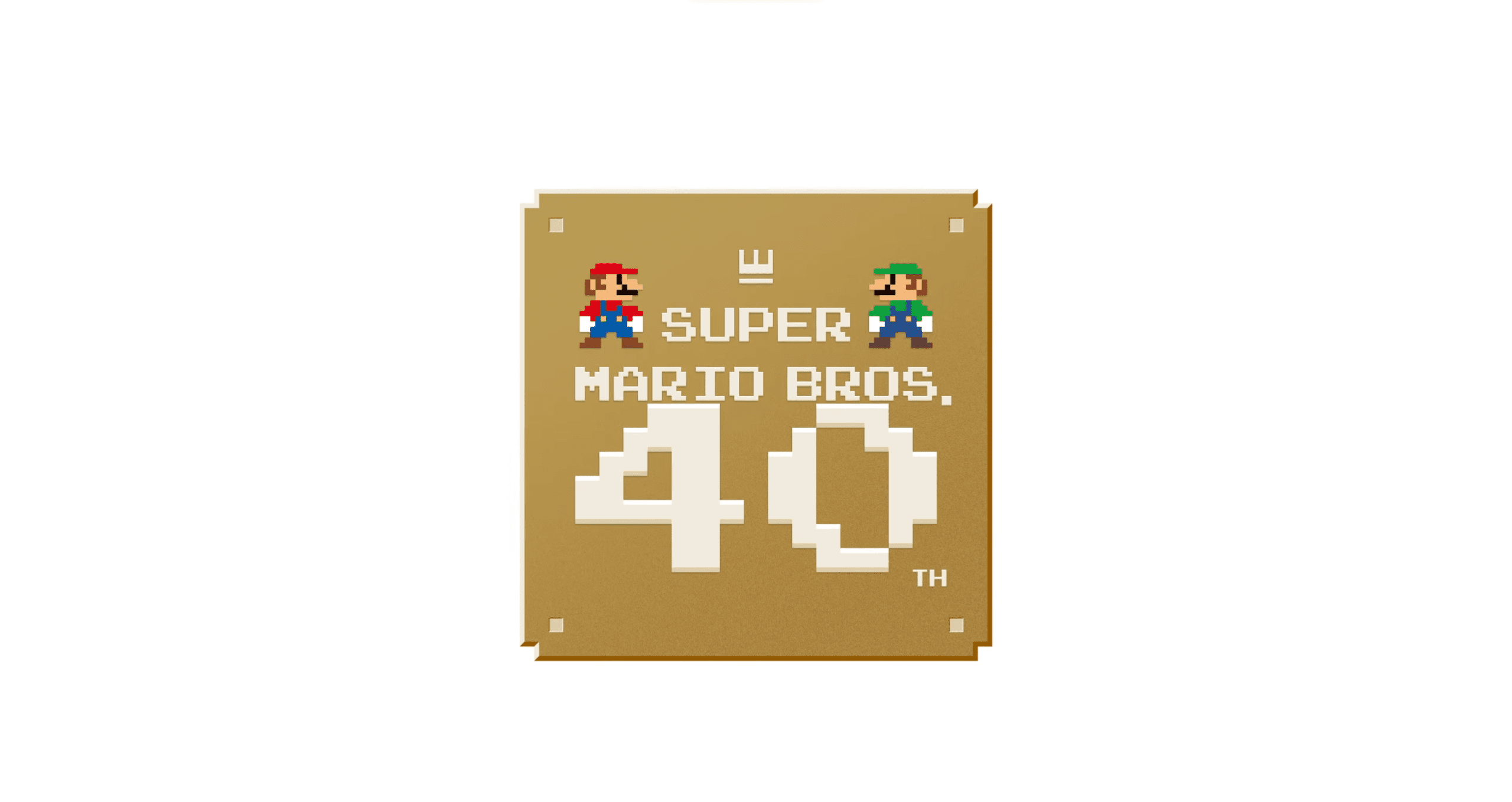 Nintendo viert 40 jaar Super Mario Bros.!